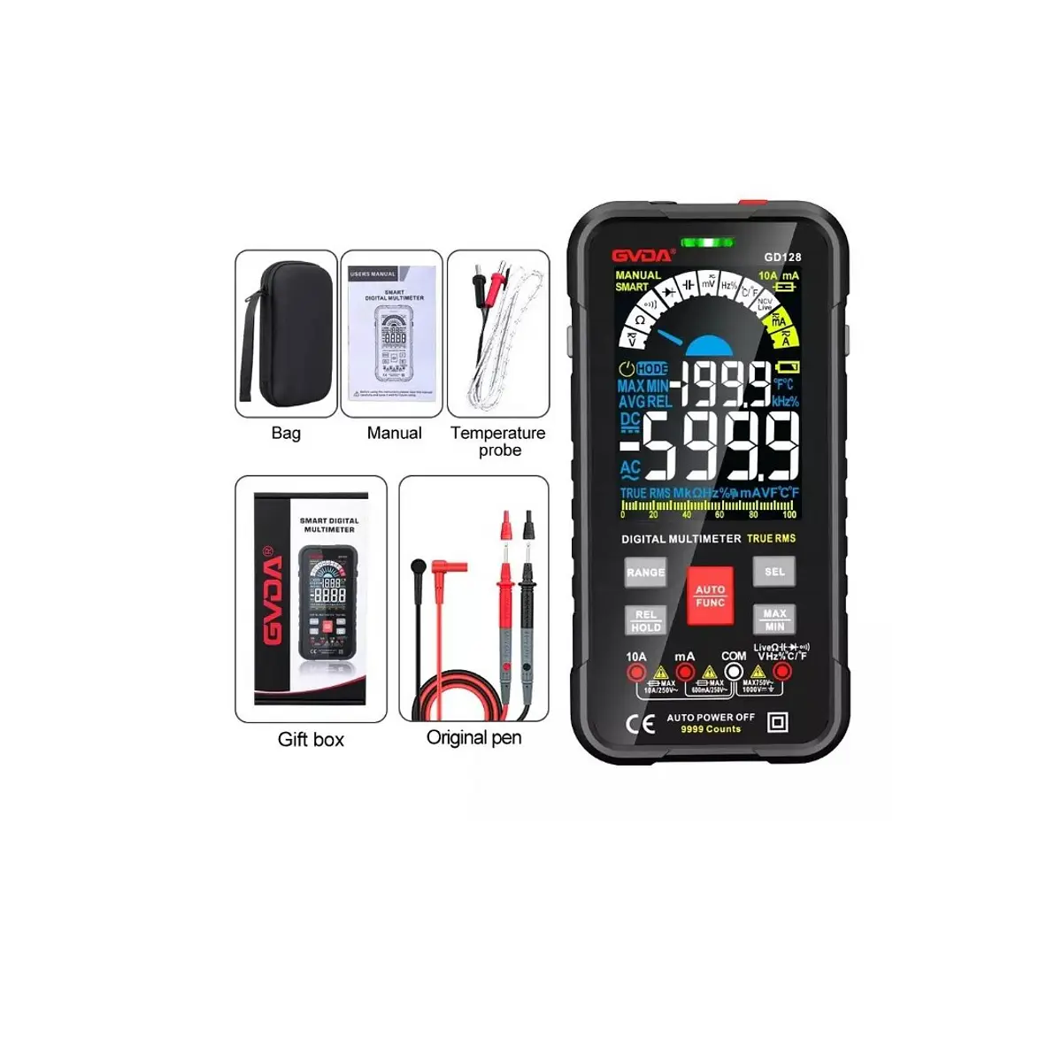 Multímetro Digital Smart Detector Polimetro Multitester | Click Ventas