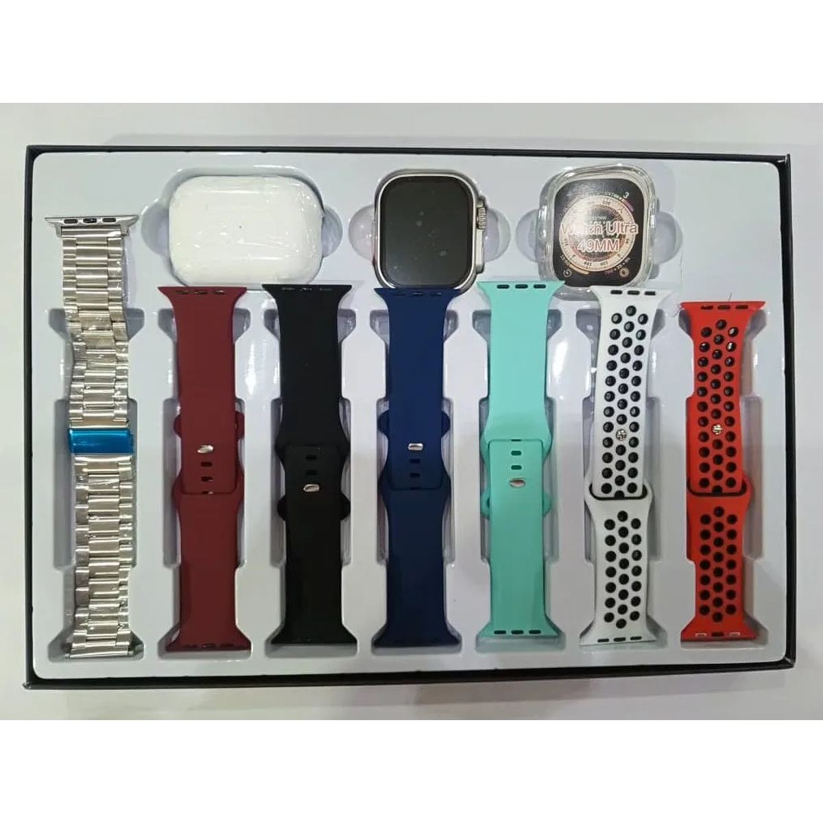 Reloj Smartwatch H20 Set 10 En 1 + Audífonos Inalámbricos | Click Ventas