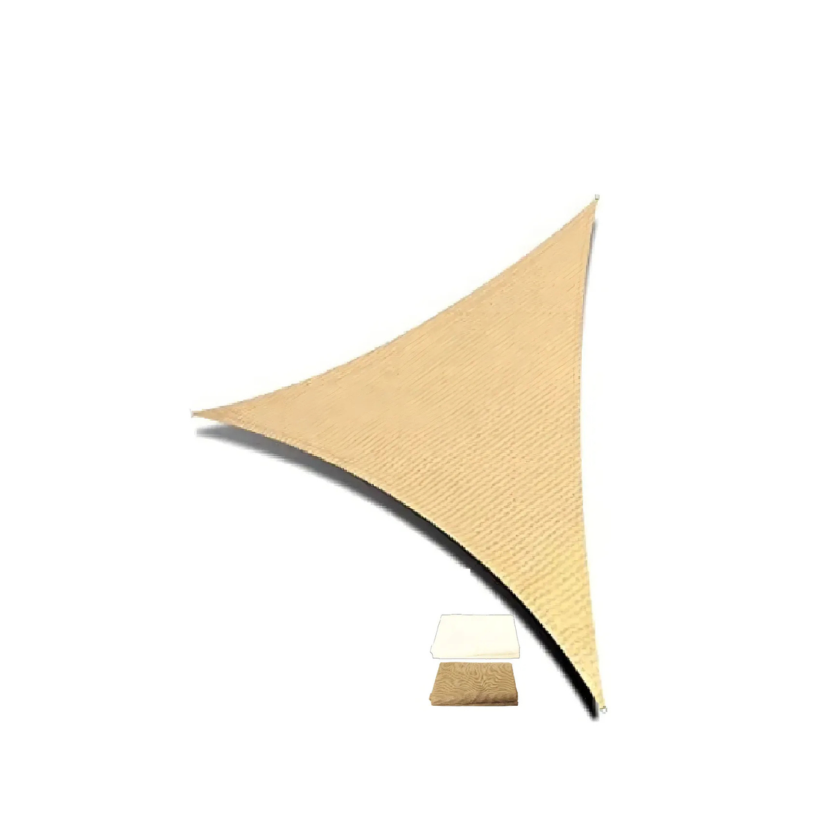 Carpa Toldo Vela Triangular Vela Sombra 6.1 X6.1 X 6.1 Mts L | Click Ventas