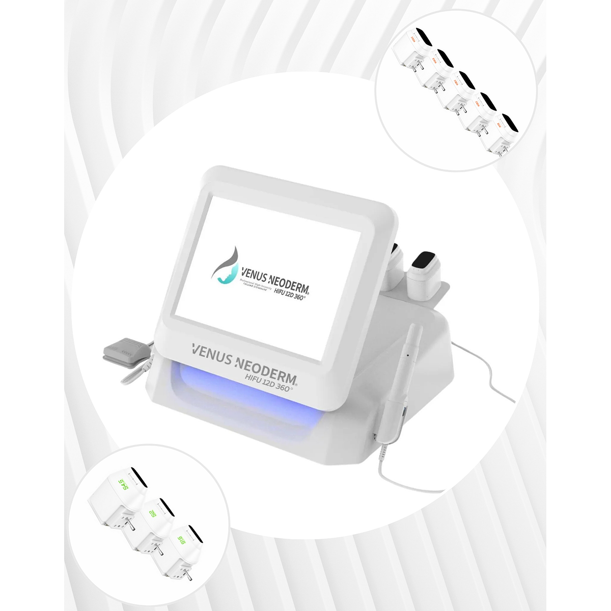 HIFU 12D facial Rejuvenecimiento y estimulación de colágeno