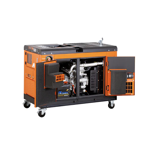 Generador Diésel insonoro Trifásico 12 KVA KOLVOK