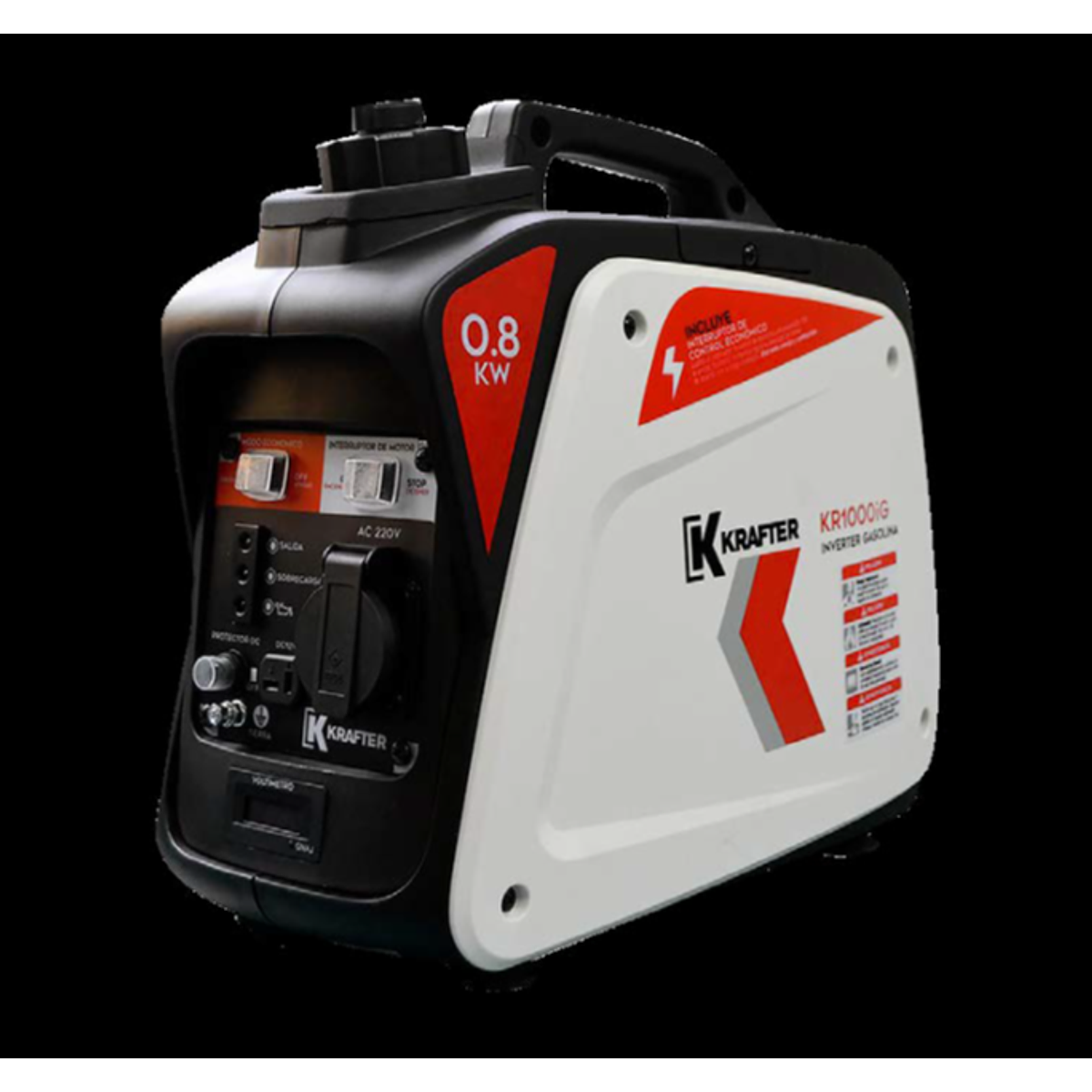 GENERADOR KRAFTER KR1000IG INVERTER 0.8 KVA