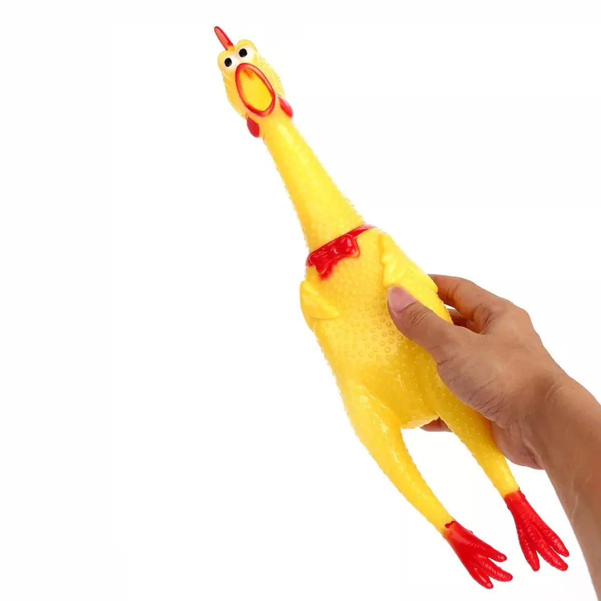Juguete Perro Pollo Chillón Sonoro Gritón Entretenido - 40cm