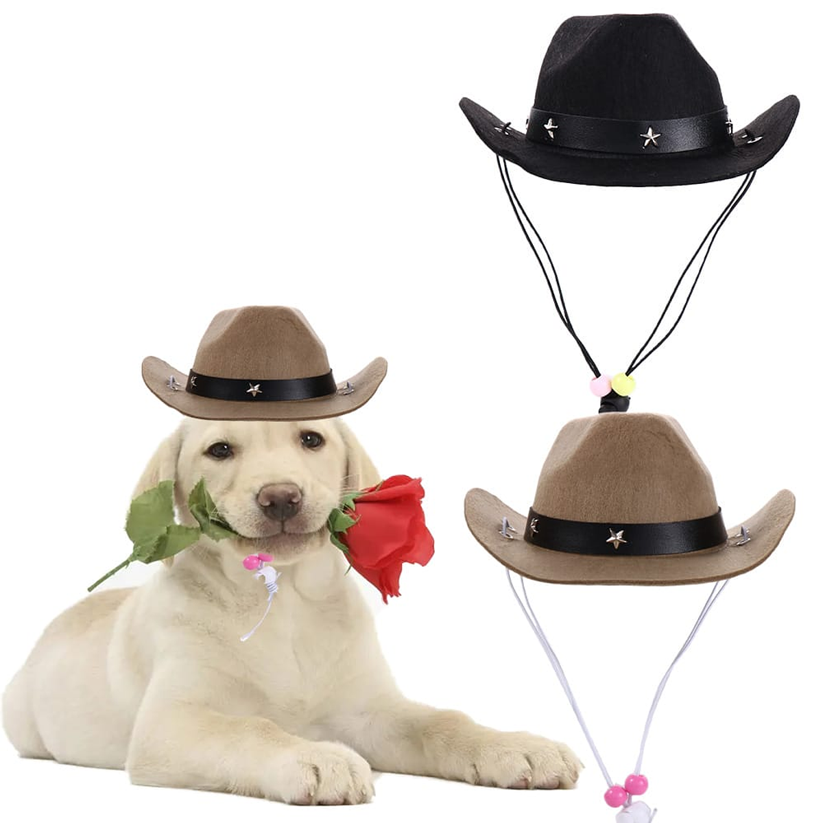 Gorro Sombrero Ranchero Mascotas Disfraz Perros Y Gatos - Cs