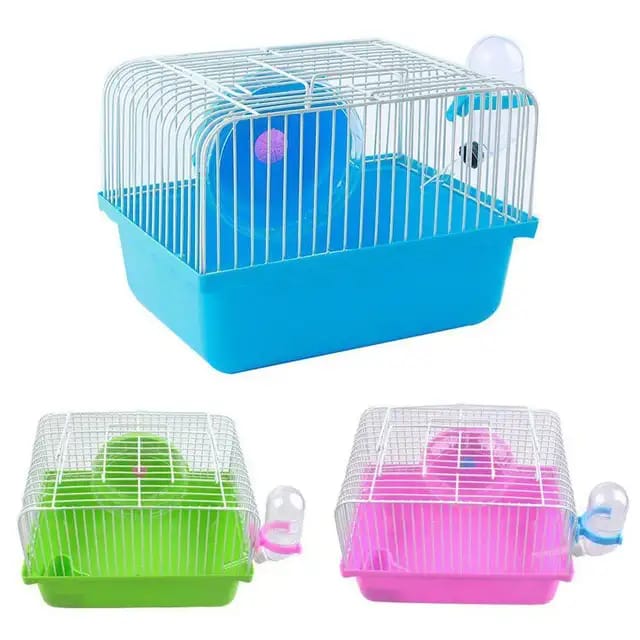 Jaula Con Accesorios Hámster Cuy, Erizo Y Mascotas Pequeñas