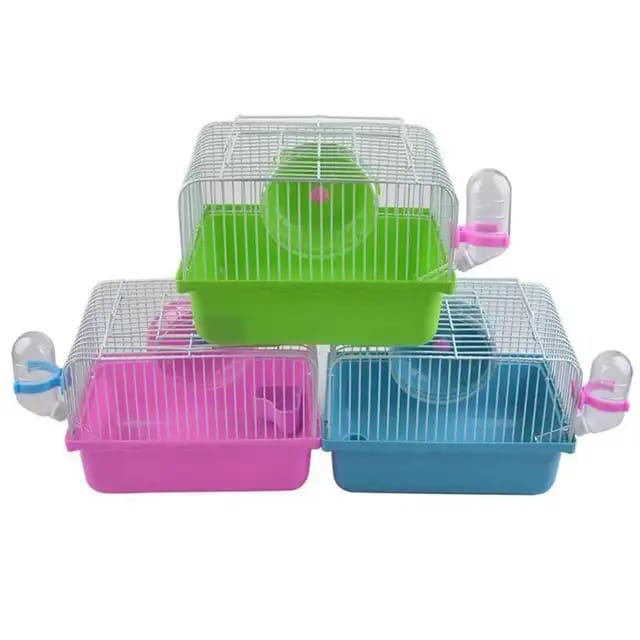 Jaula Con Accesorios Hámster Cuy, Erizo Y Mascotas Pequeñas