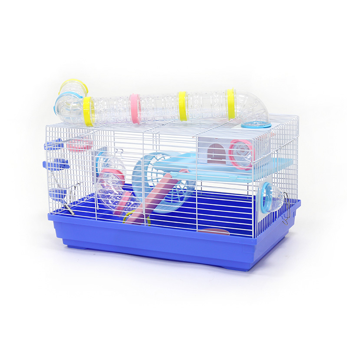 Jaula Casa Extra Grande Para Hámster, Cuy, Erizo, Jerbos