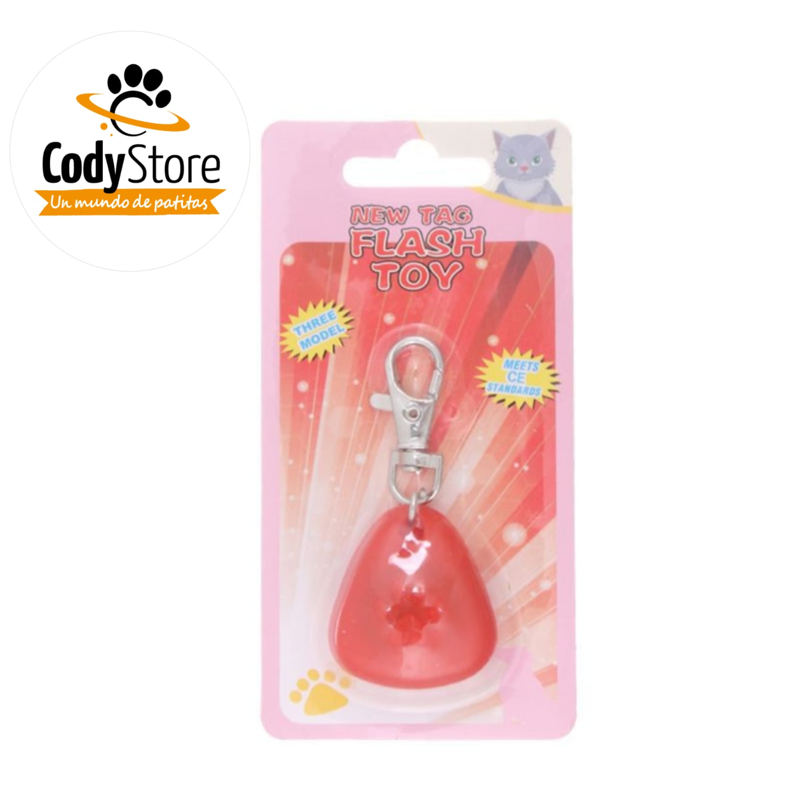 Collar Para Mascotas Luz Led Patitas Perros Y Gatos - Cs