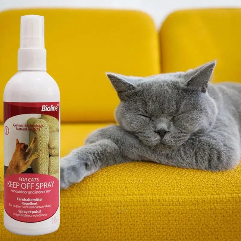 Repelente Para Gatos Keep Off Spray Bioline Para Interiores