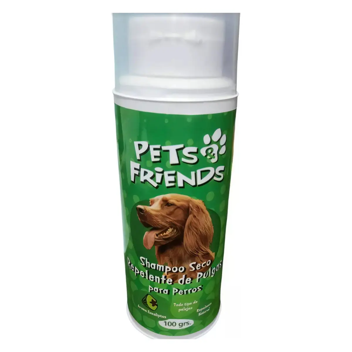Shampoo Seco Repelente De Pulgas Para Perros - Pets Friends