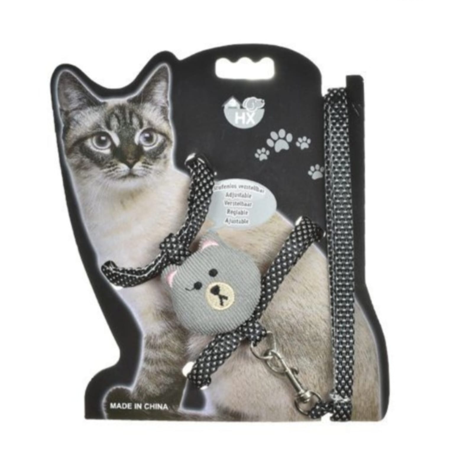 Arnés Para Gato Arnes Con Oso + Correa / Codystore