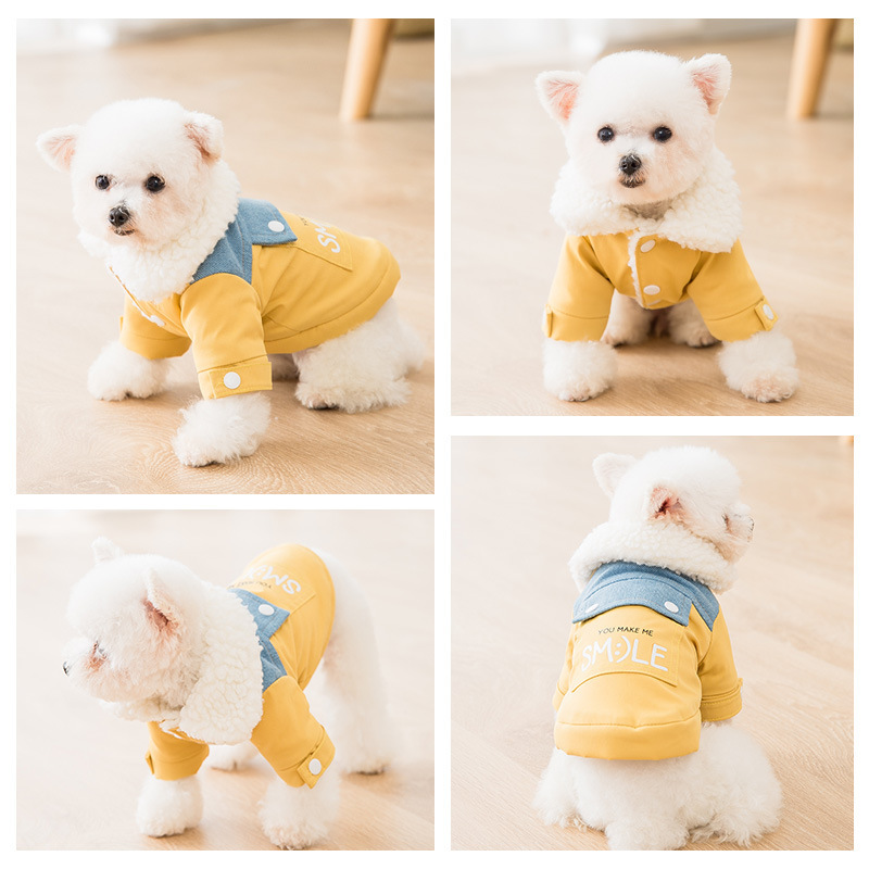 Parka Para Perro Y Gato Parka Chaqueta Smile Con Chiporro Cs