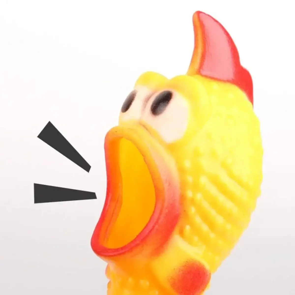 Juguete Gallina Gigante Pollo Chillón Gritón Perros 56 Cm