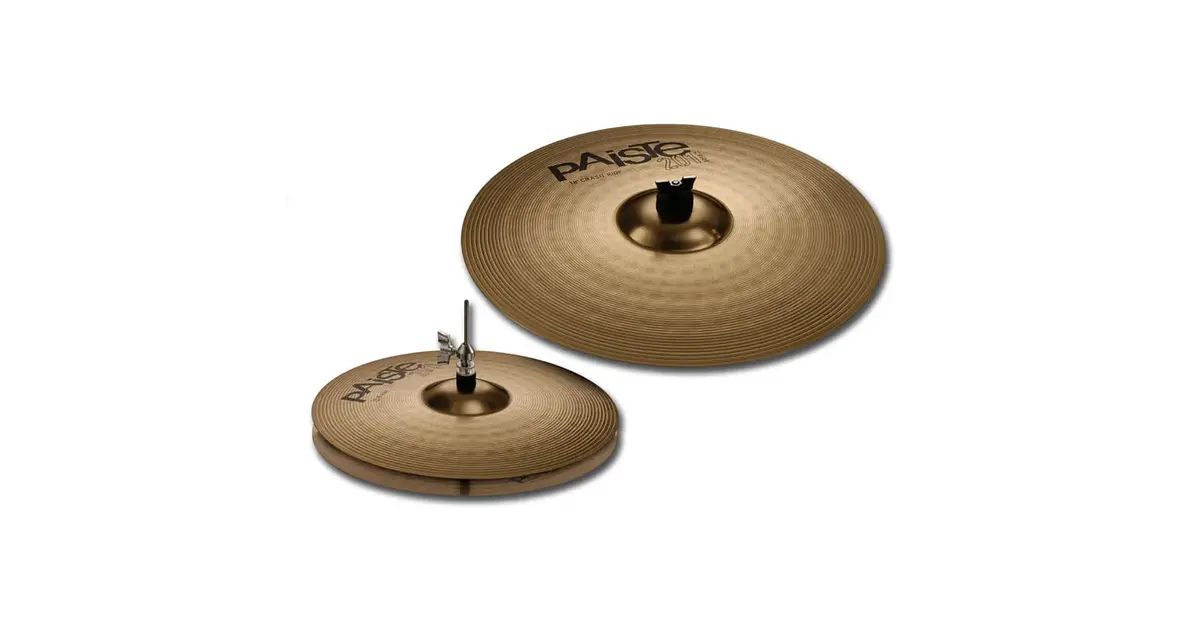 Set de Platillos Paiste 201 Bronze Essential 14/18