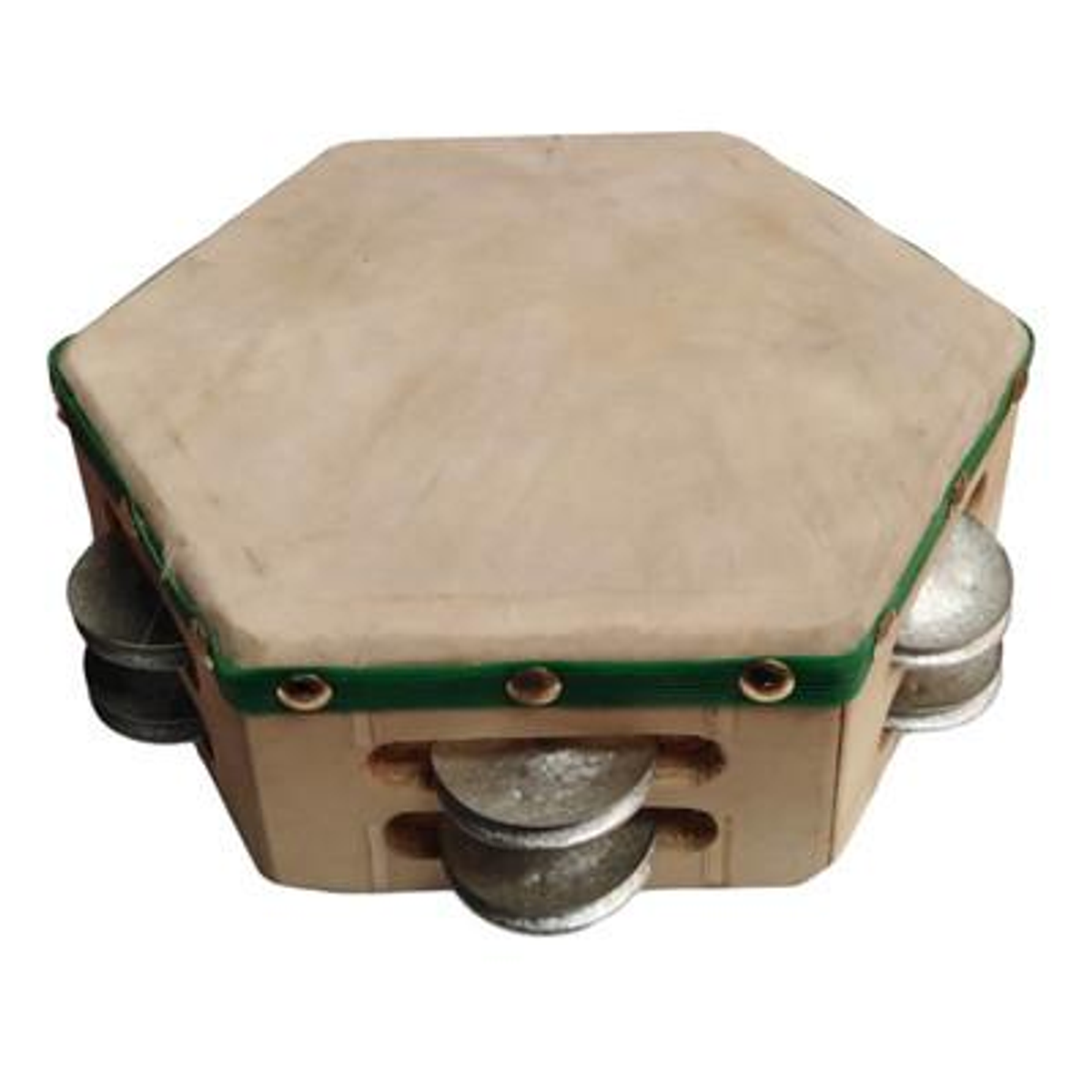 Pandero cuequero hexagonal GCR PAN-ECO-HEX