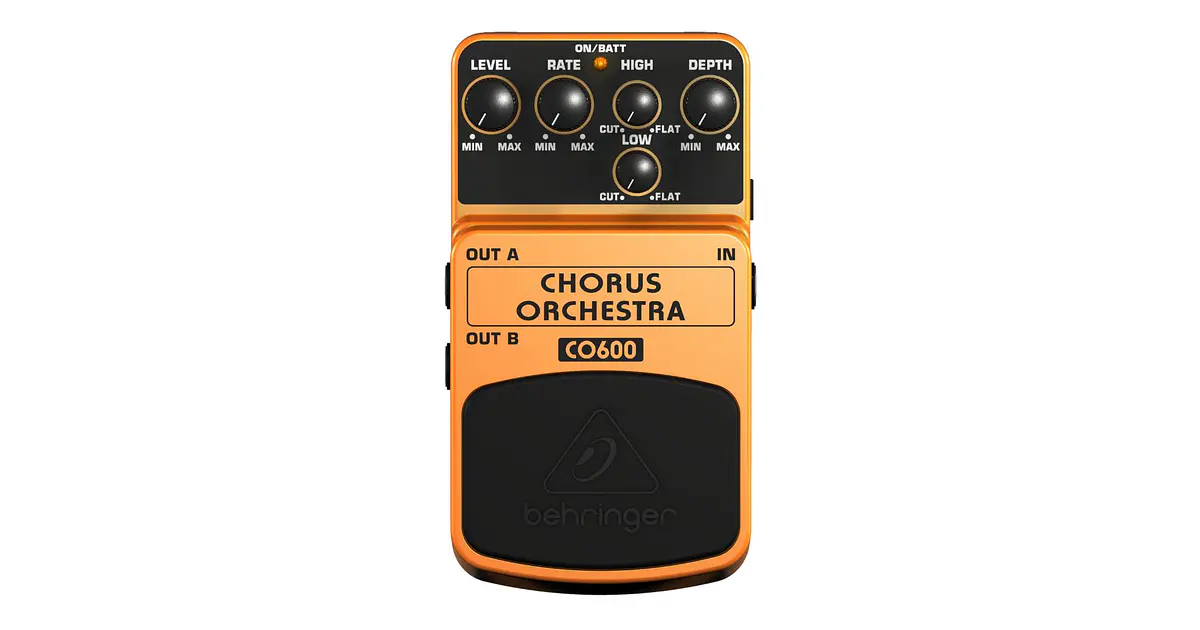 Pedal Efectos Behringer Chorus Orchestra CO600