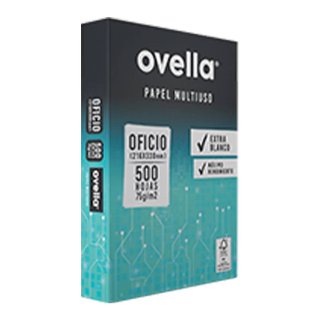 Resma Tamaño Oficio 75g Ovella