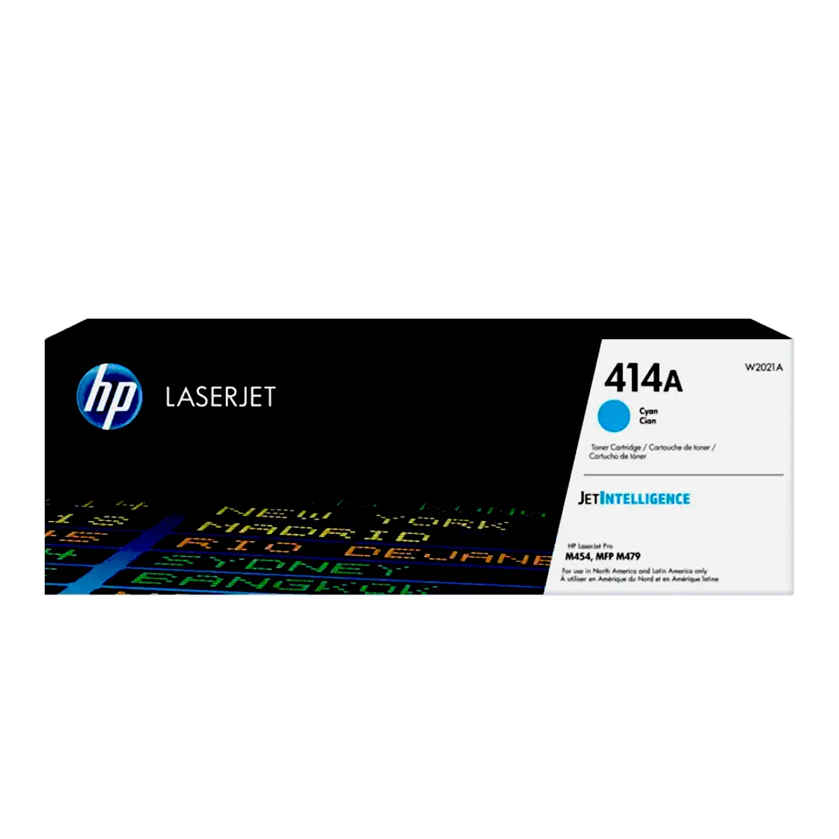 Tóner Original HP 414A Cian LaserJet Pro (W2021A)