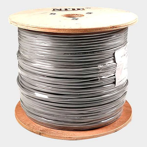 Cable Blindado 4x18 AWG Multifilar NHTD 305m Gris
