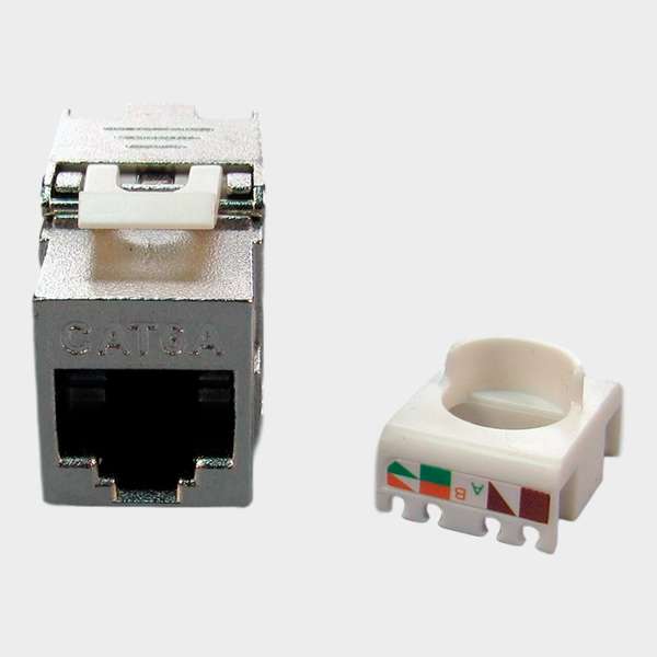 Modulo RJ45 CAT 6A FTP Keystone Sin Herramienta