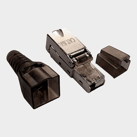 Conector RJ45 CAT 6A FTP Blindado 23AWG
