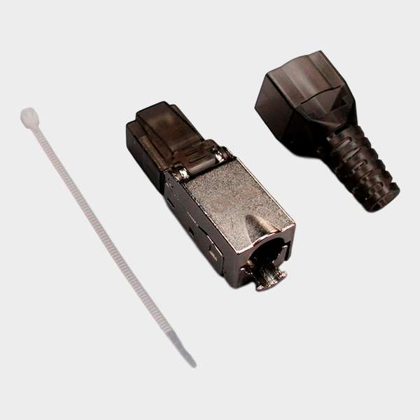 Conector RJ45 CAT 6A FTP Blindado 23AWG
