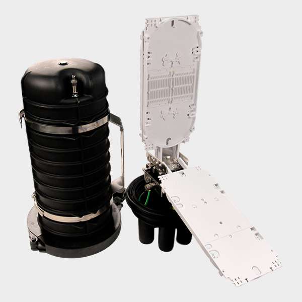 Mufa Fibra Óptica Domo 4+1 Entradas A4