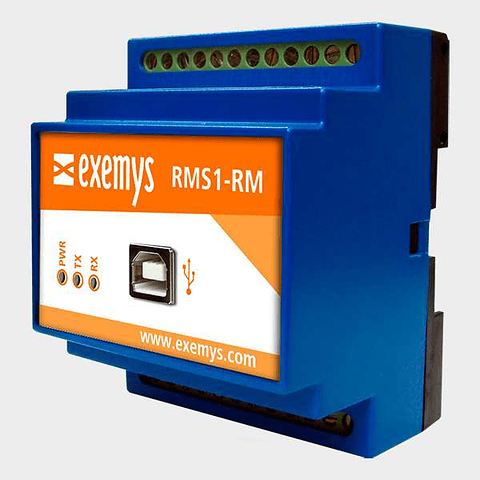Módulo Modbus Serie de I/O Digitales y Analógicas RMS1-RM