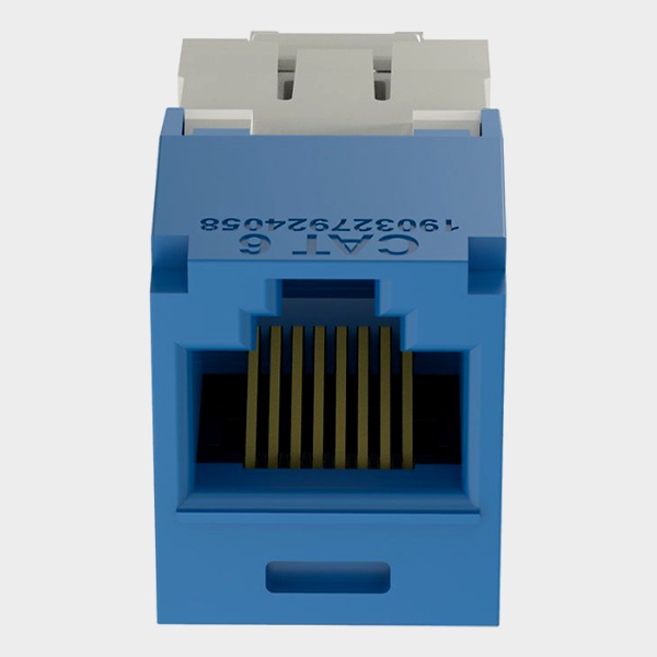 Modulo RJ45 CAT 6 Panduit Jack UTP CJ688TGBU Azul