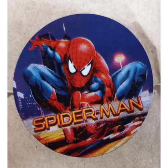 Sticker Circular Para Niños Y Niñas Dibujos Animados 100 Uni