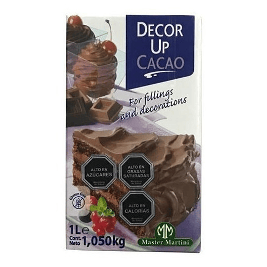 Crema Vegetal Decor Up Sabor Chantilly 1 Litro