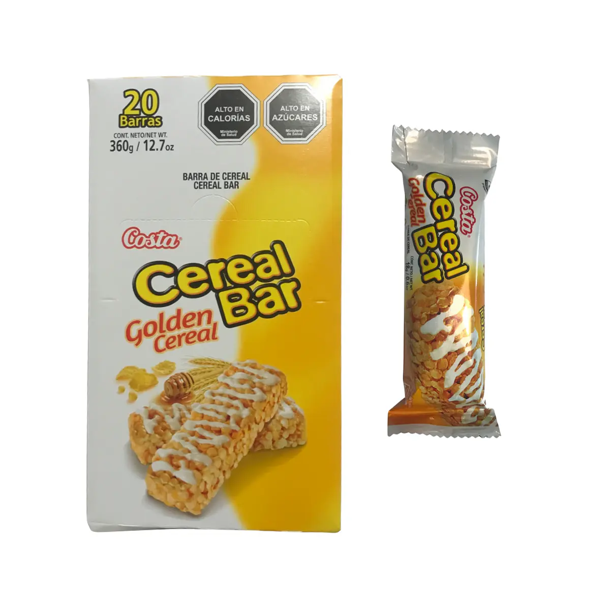 Barra De Cereal Costa - Cereal Bar Display 20 unidades