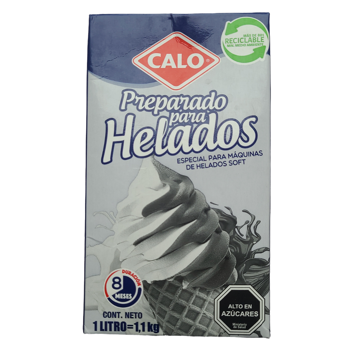 Preparado Para Helados Soft Calo 1 Litro Sabor Bocado