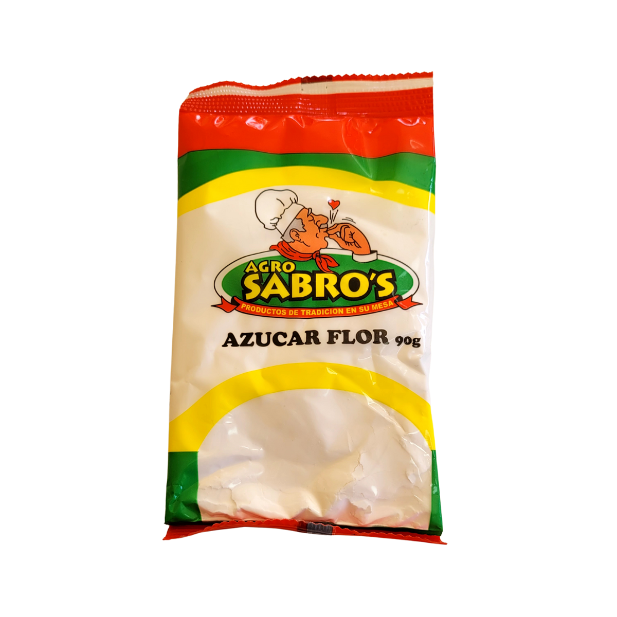 Azúcar Flor Almacenero por unidad o Pack 10 Bolsitas de 90 g