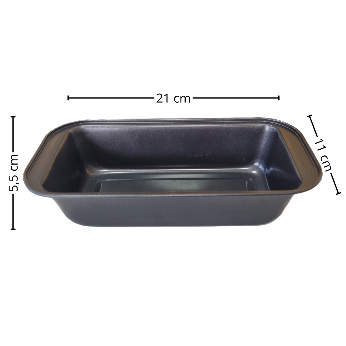 Molde Queque Antiadherente Rectangular Distintos Tamaños