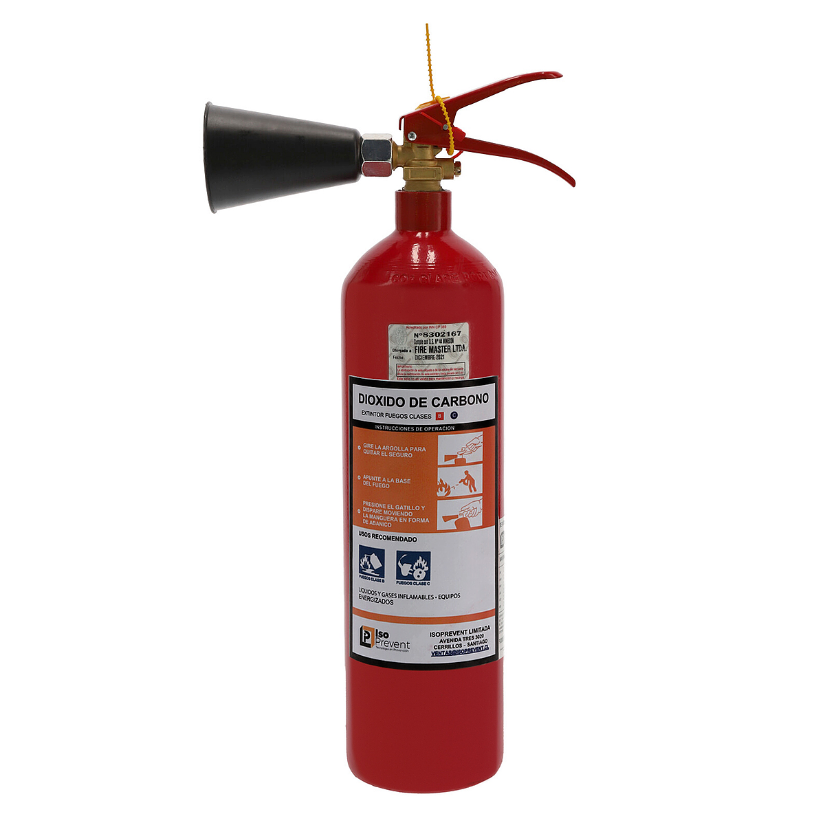 Extintores CO2
