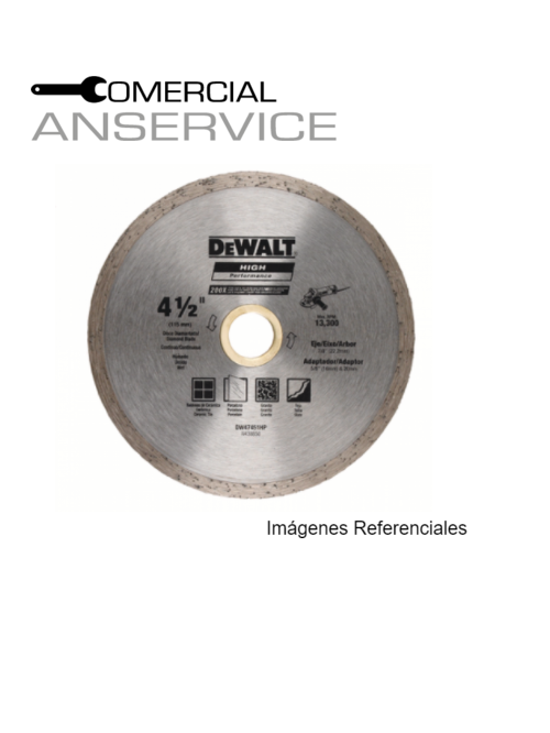 Disco Diamantado Continuo Dw47451Hp Dewalt, ﻿**Producto s...