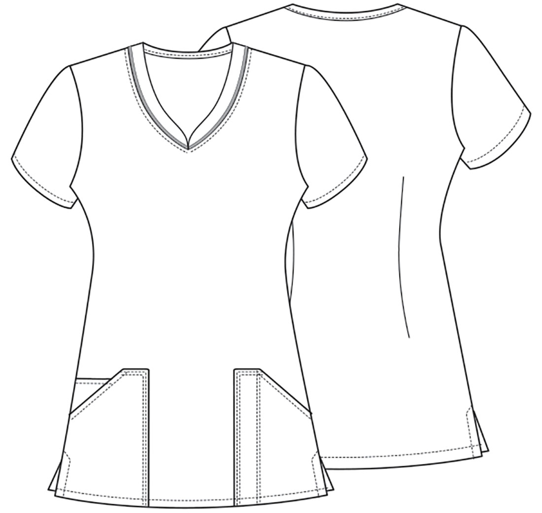 Top Estampado Mujer, Tooniforms Disney TF627 LKWI.