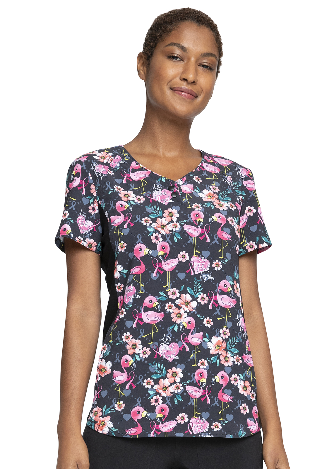 TOP ESTAMPADO MUJER, CHEROKEE IFLEX CK732 LFTG