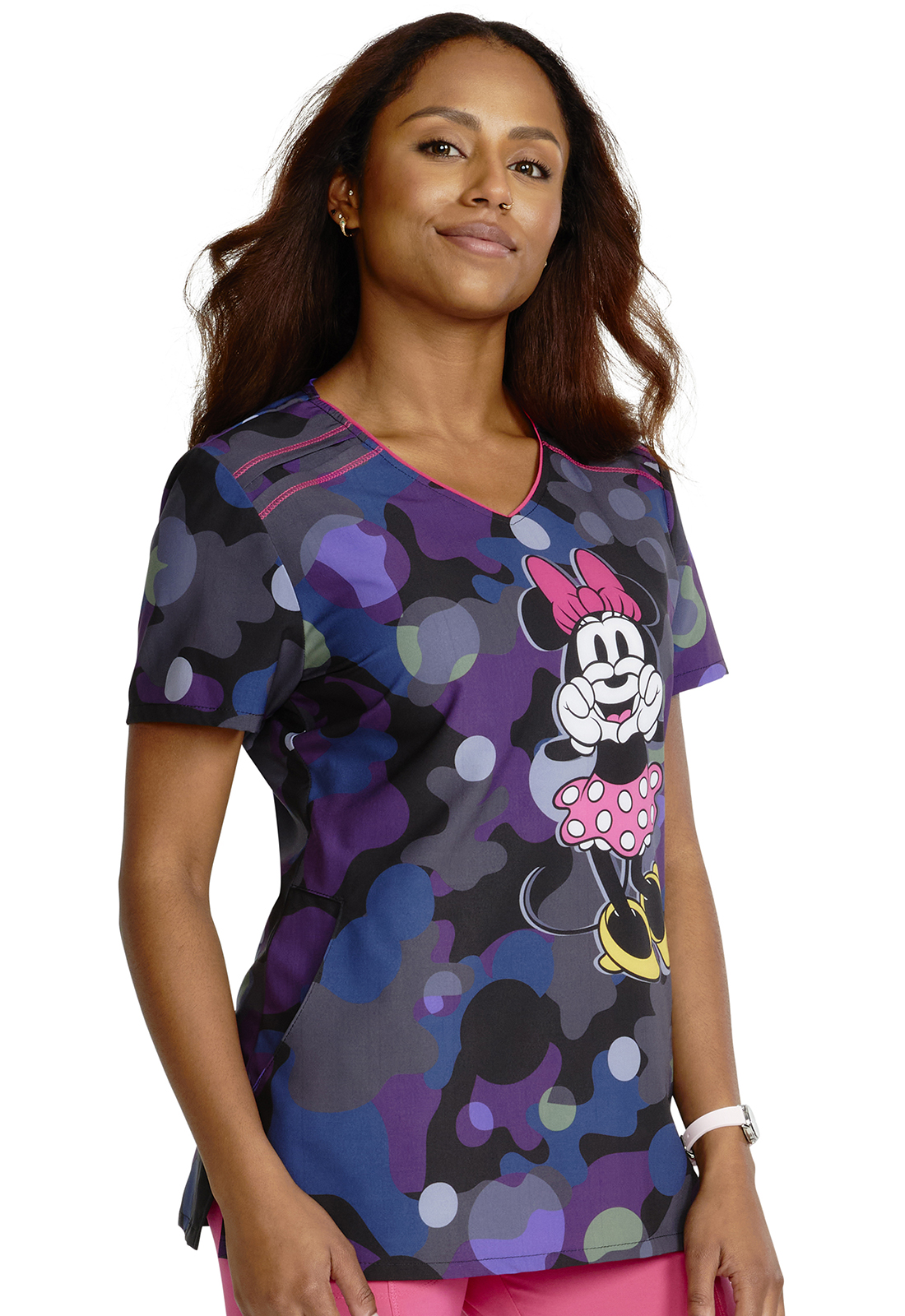 TOP ESTAMPADO MUJER, TOONIFORMS DISNEY TF629 MNDM