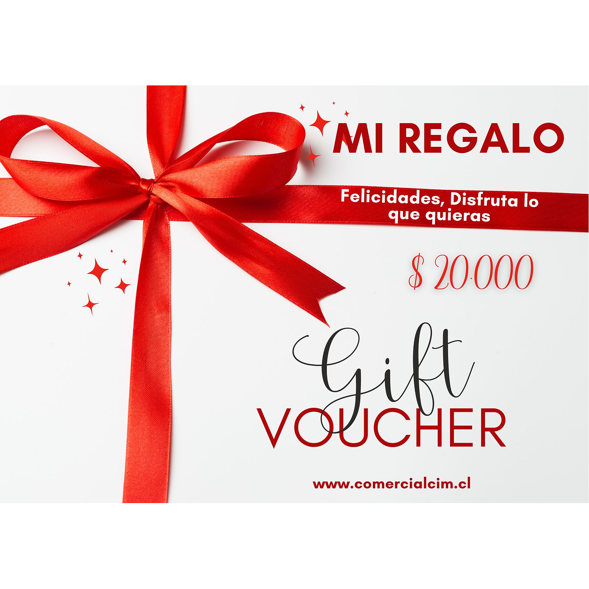Gift Card Regalo | Comercial CIM