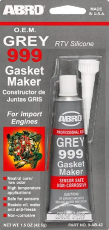 Silicona Grey 999 ABRO 85g / Grey 999 Gasket Maker