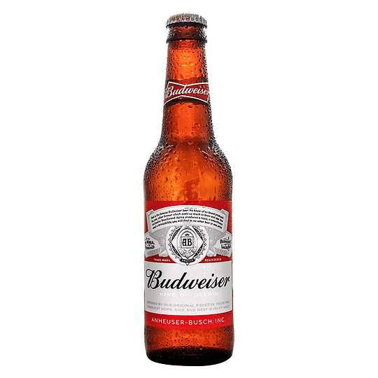 Caja Cerveza Budweiser 5,0º Botella 330cc En Oferta