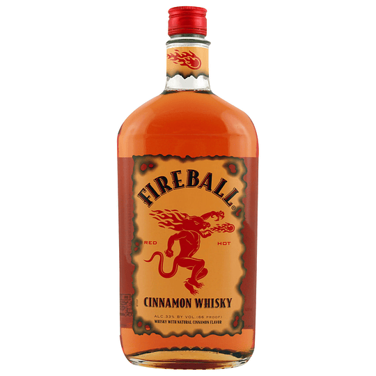 Whisky Fireball Cinnamon 33° 1000cc Precio Oferta