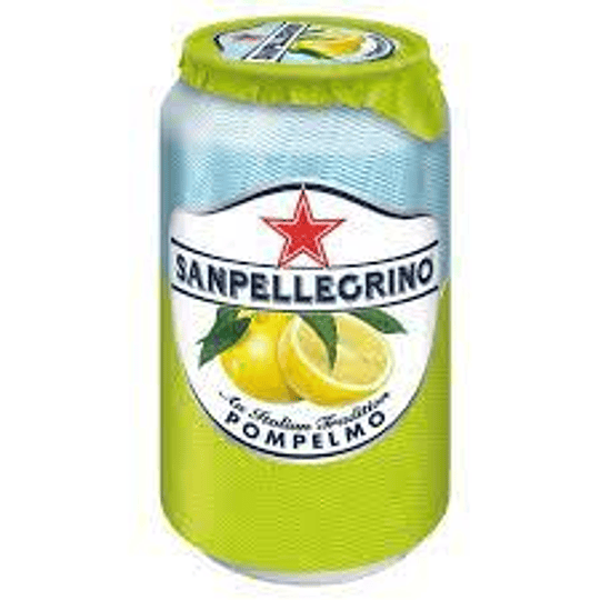 Agua Saborizada San Pellegrino Pompelmo Lata 330cc