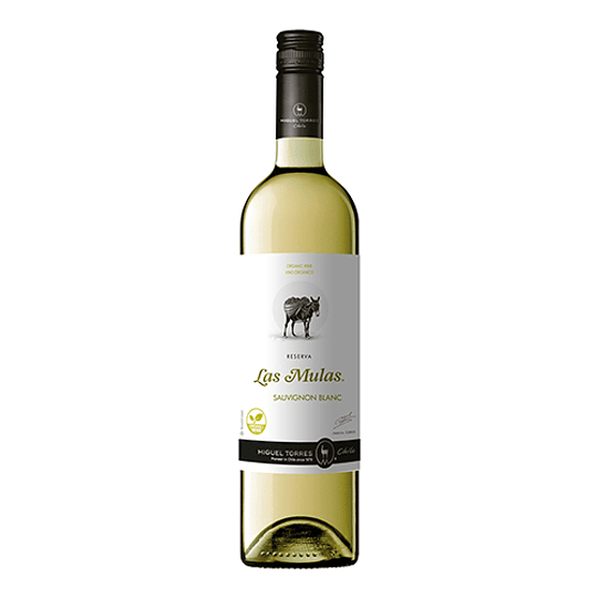 Vino Las Mulas Reserva orgánico Sauvignon Blanc 750cc Precio