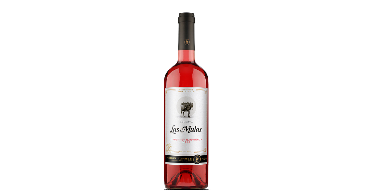 Vino Las Mulas Reserva orgánico Cabernet Rosé 750cc