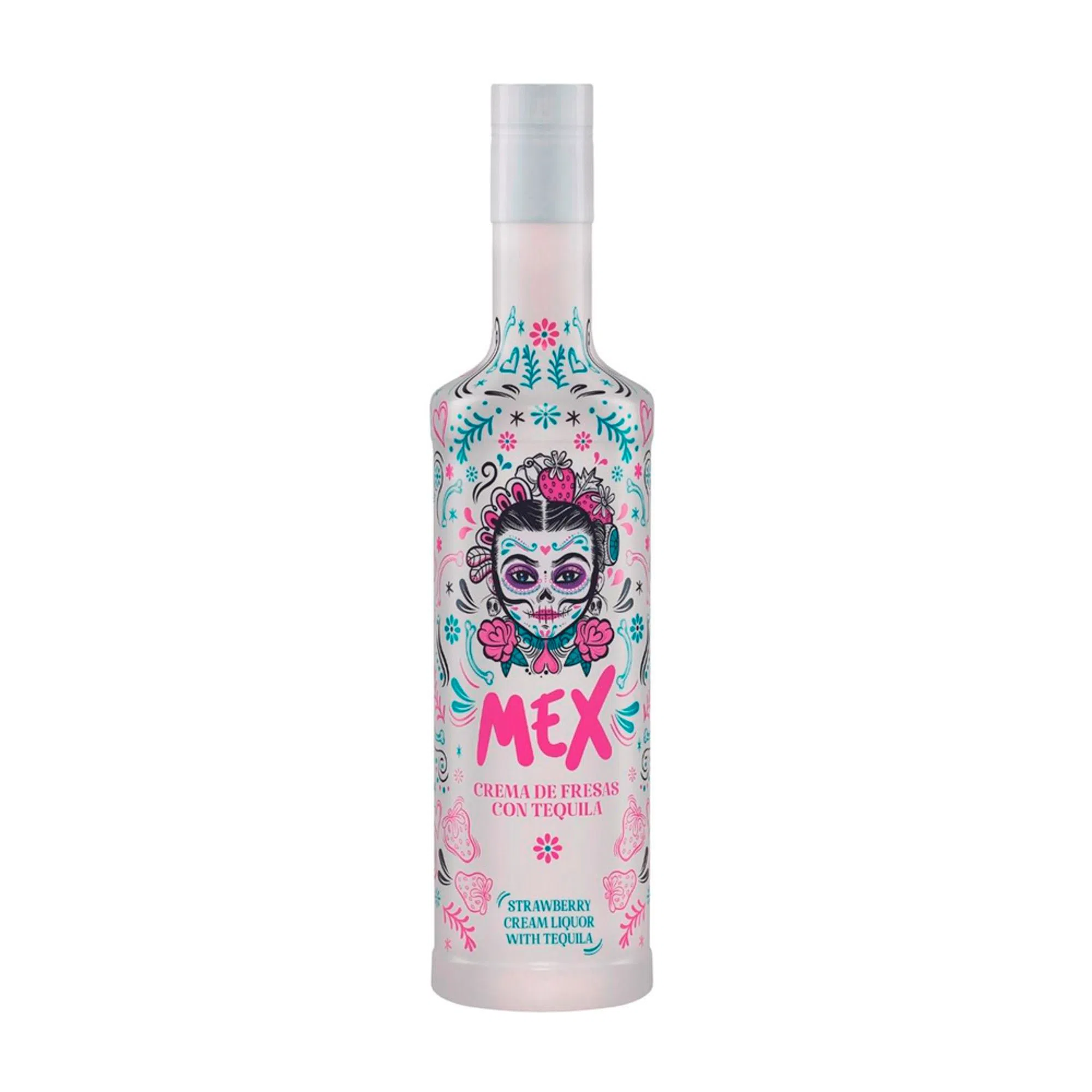 Licor Crema Fresas con Tequila Mex 15° 700cc