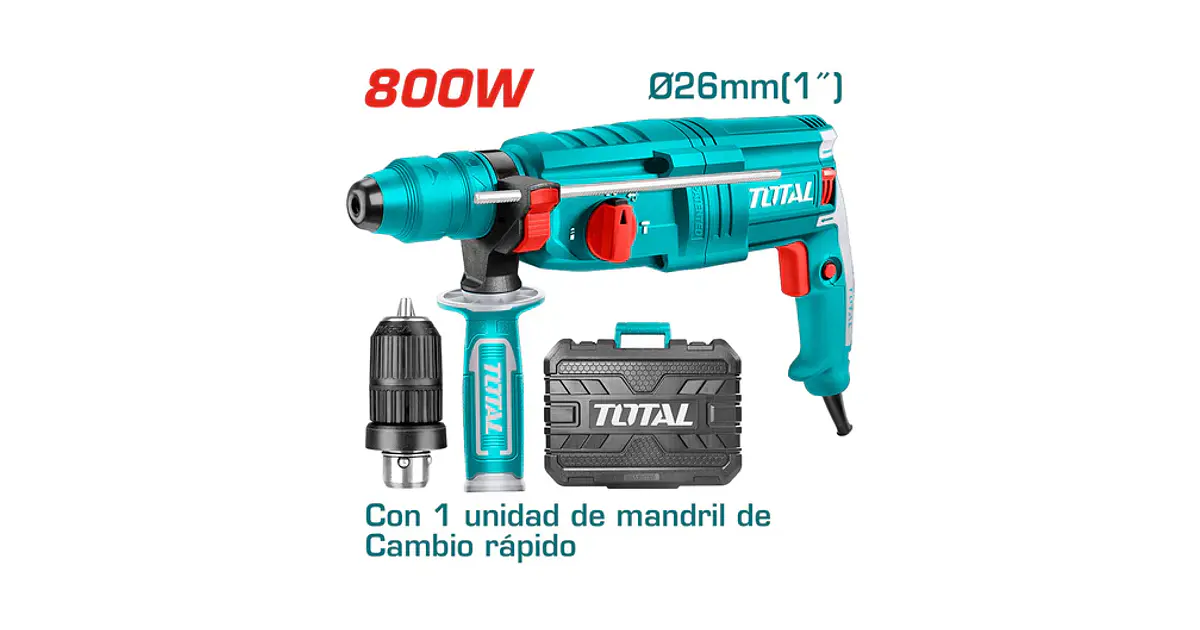 ROTOMARTILLO 800W SDS-PLUS TOTAL TH308268