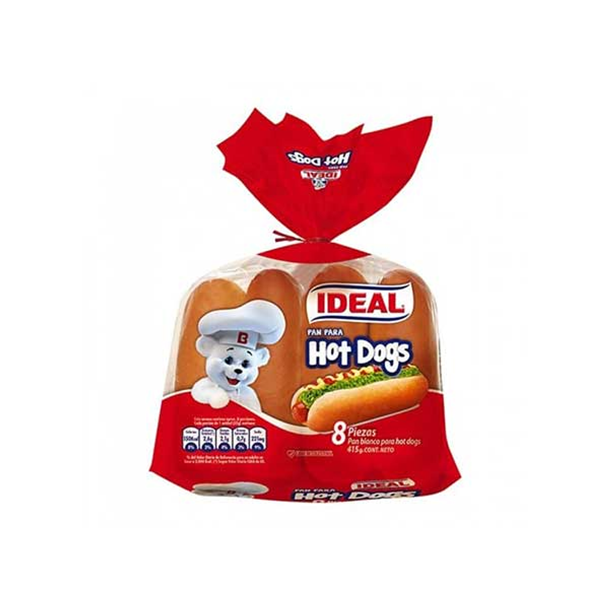 Pan de completo Ideal